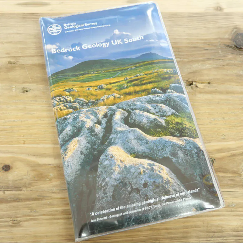 Bedrock Geology of the UK: South (Booklet + Map)