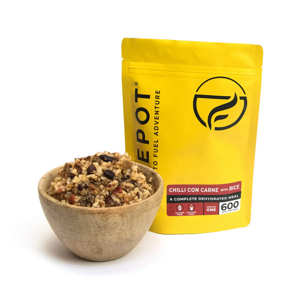 Firepot Chilli Con Carne with Rice